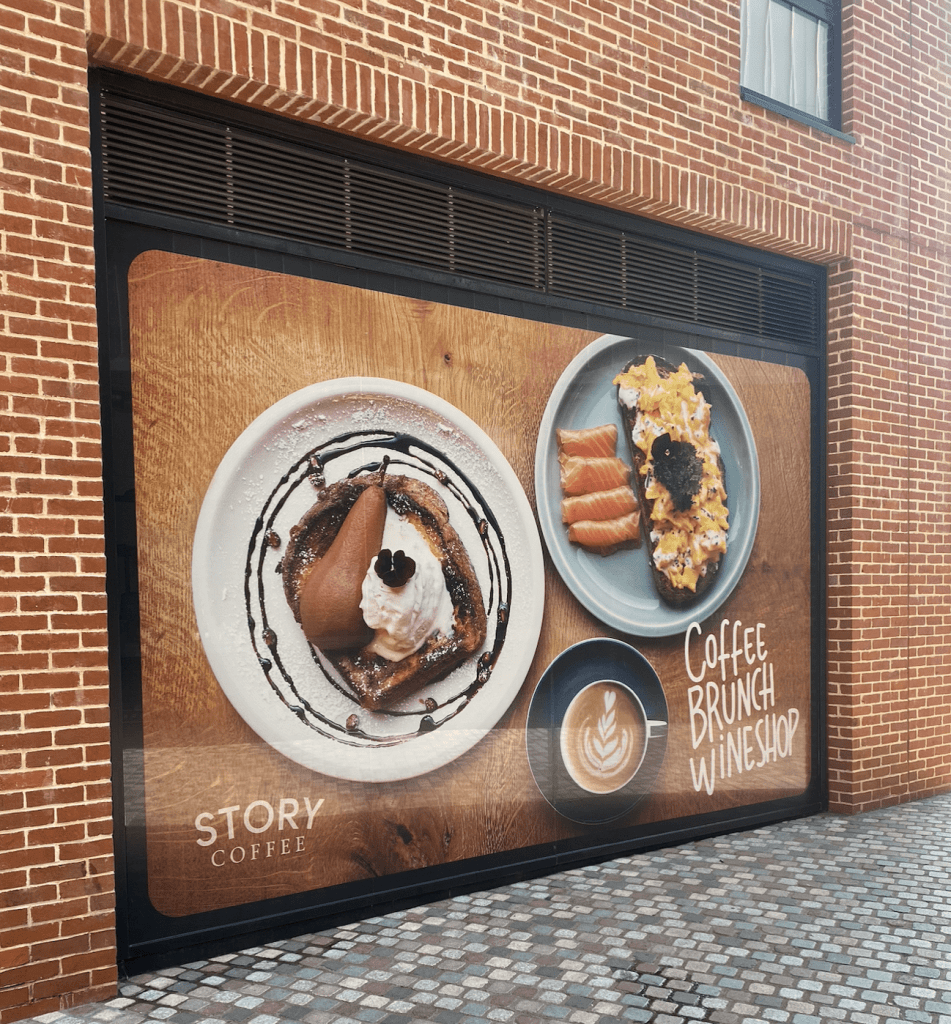 Printed laminated window graphics