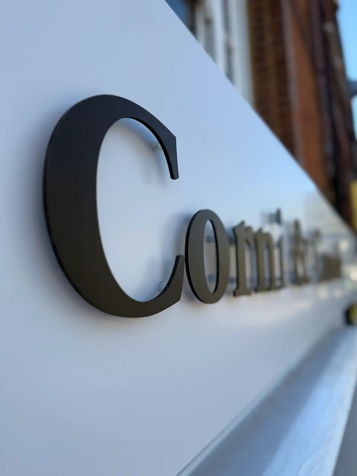 Black CNC cut foamex logos and letters 5mm - g4u signs store
